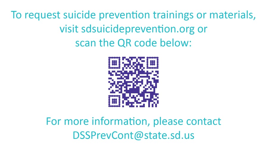Order Prevention Resources | South Dakota Suicide Prevention